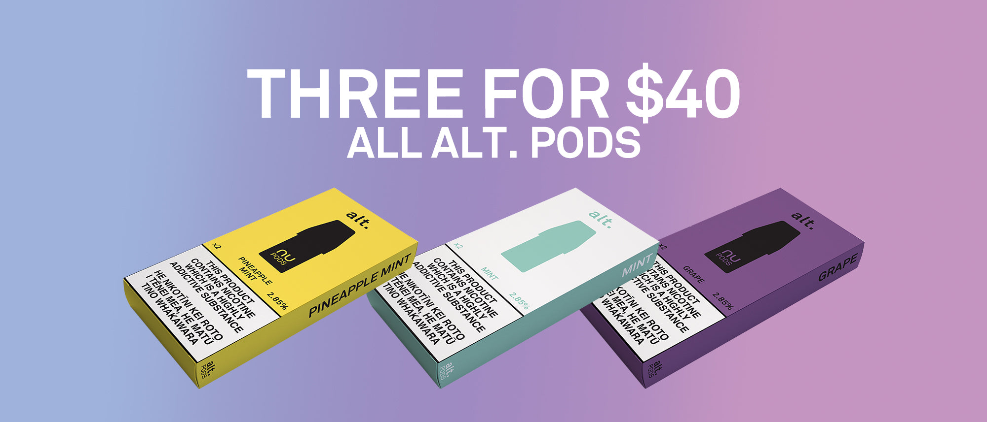 alt. Pod & Disposable Vapes NZ | Online Vape Shop
