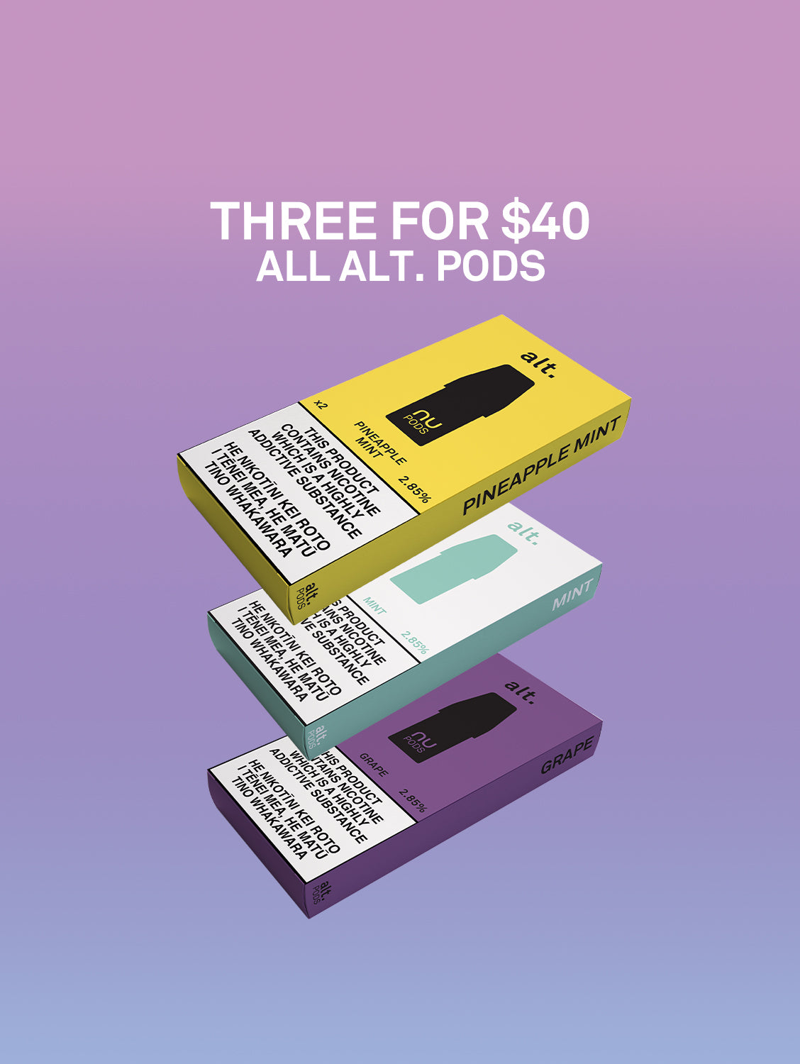 alt. Pod & Disposable Vapes NZ | Online Vape Shop